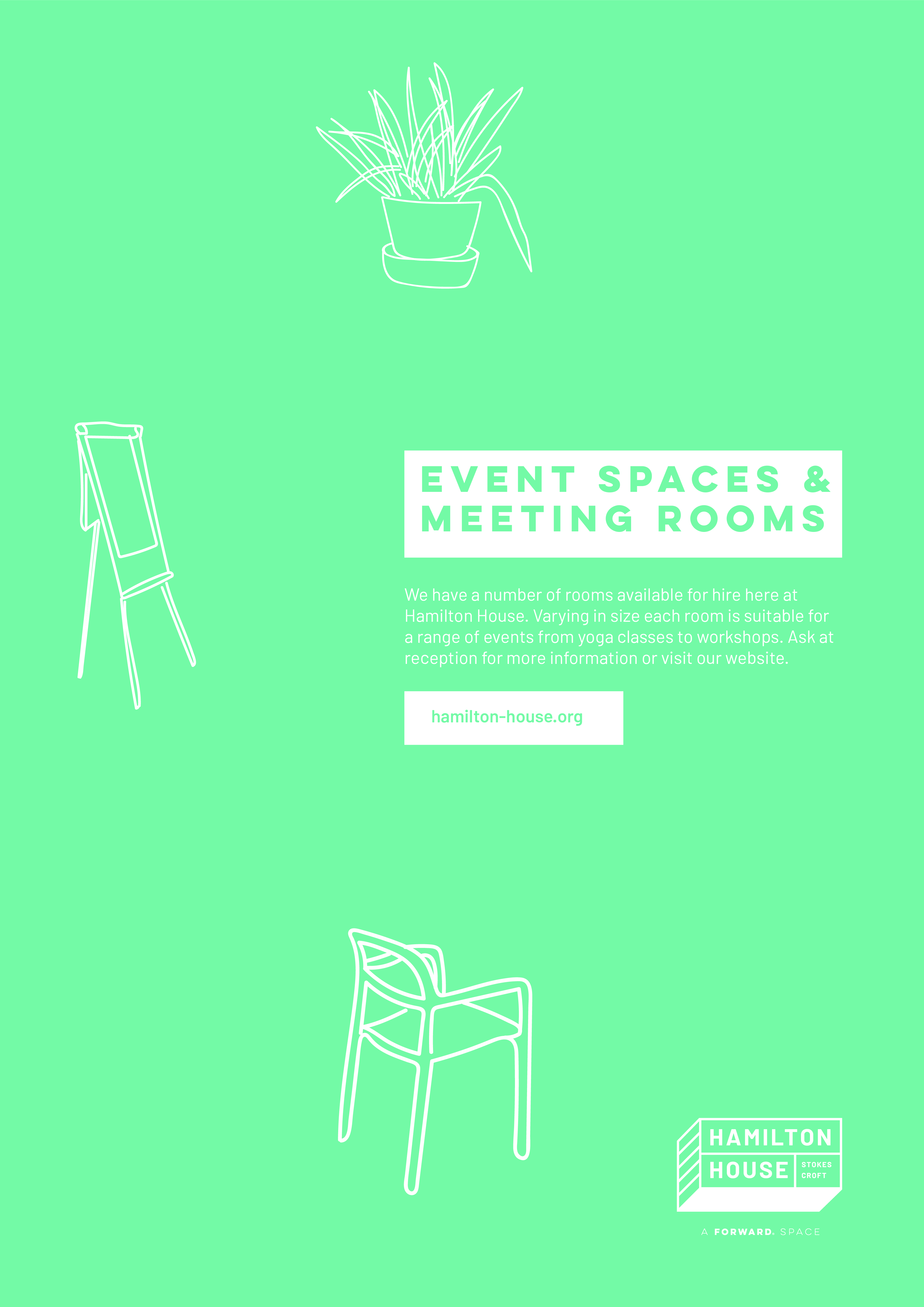 What’s on posters for Forward Space